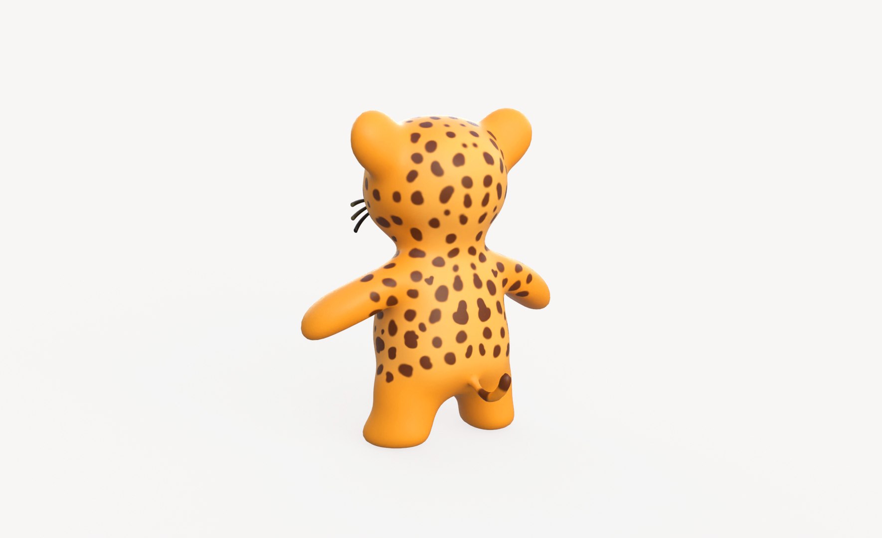 Little Animal Baby - Leopard Cute - Animated 3D - TurboSquid 2283506