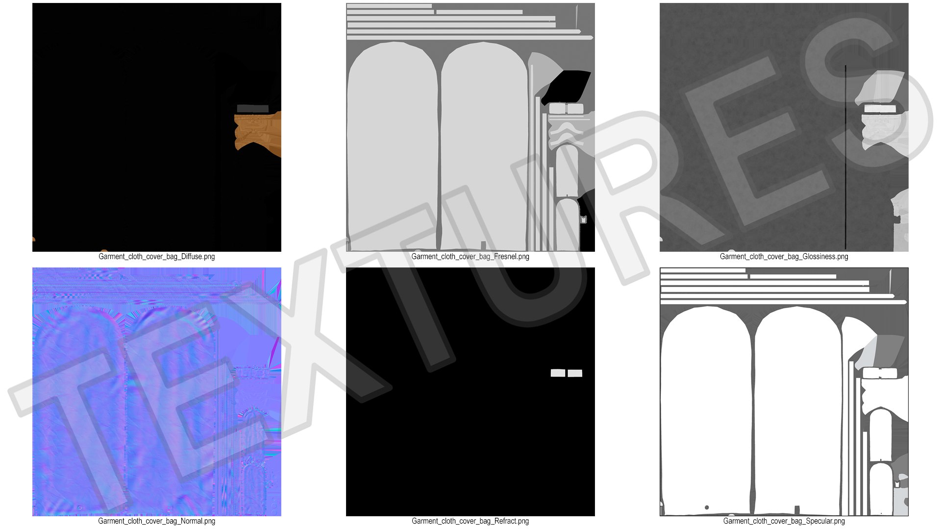 3D Garment Cloth Cover Bag - TurboSquid 2177921