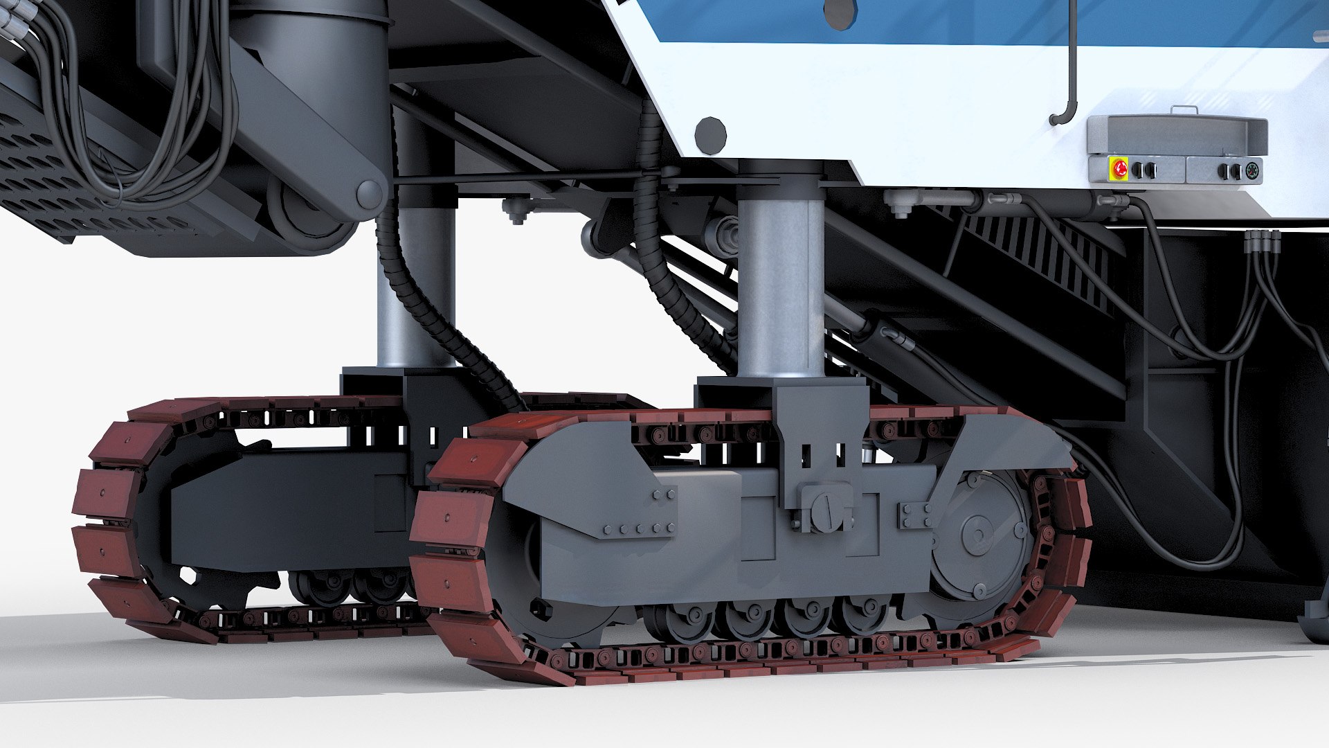 3D Model Milling Asphalt Machine - TurboSquid 1831268