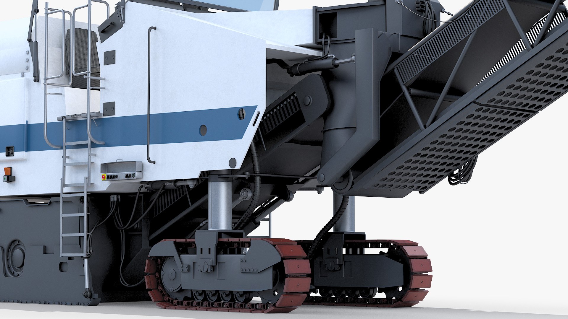 3D Model Milling Asphalt Machine - TurboSquid 1831268
