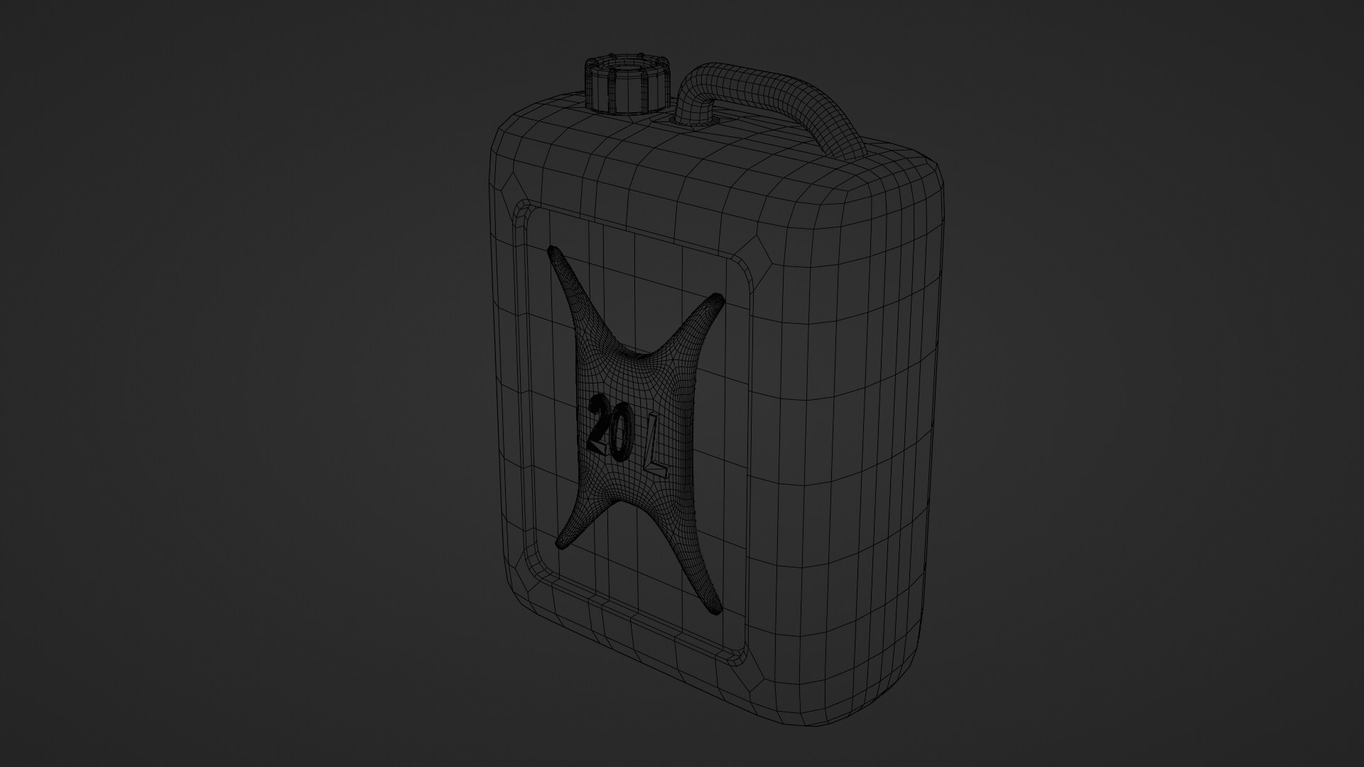 Gallon 20L 3D Model - TurboSquid 2110708