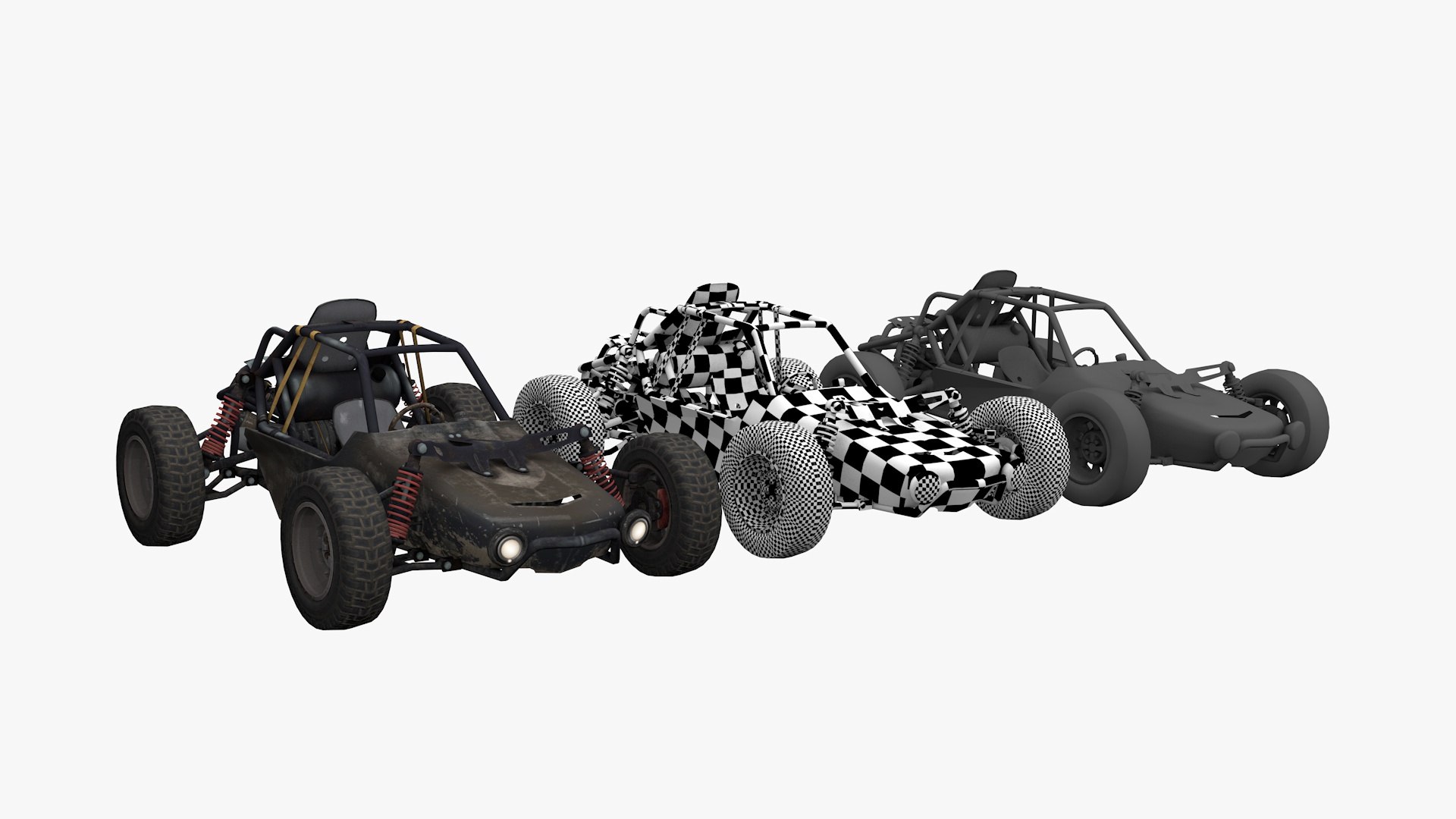 3D Buggy Model - TurboSquid 2342704