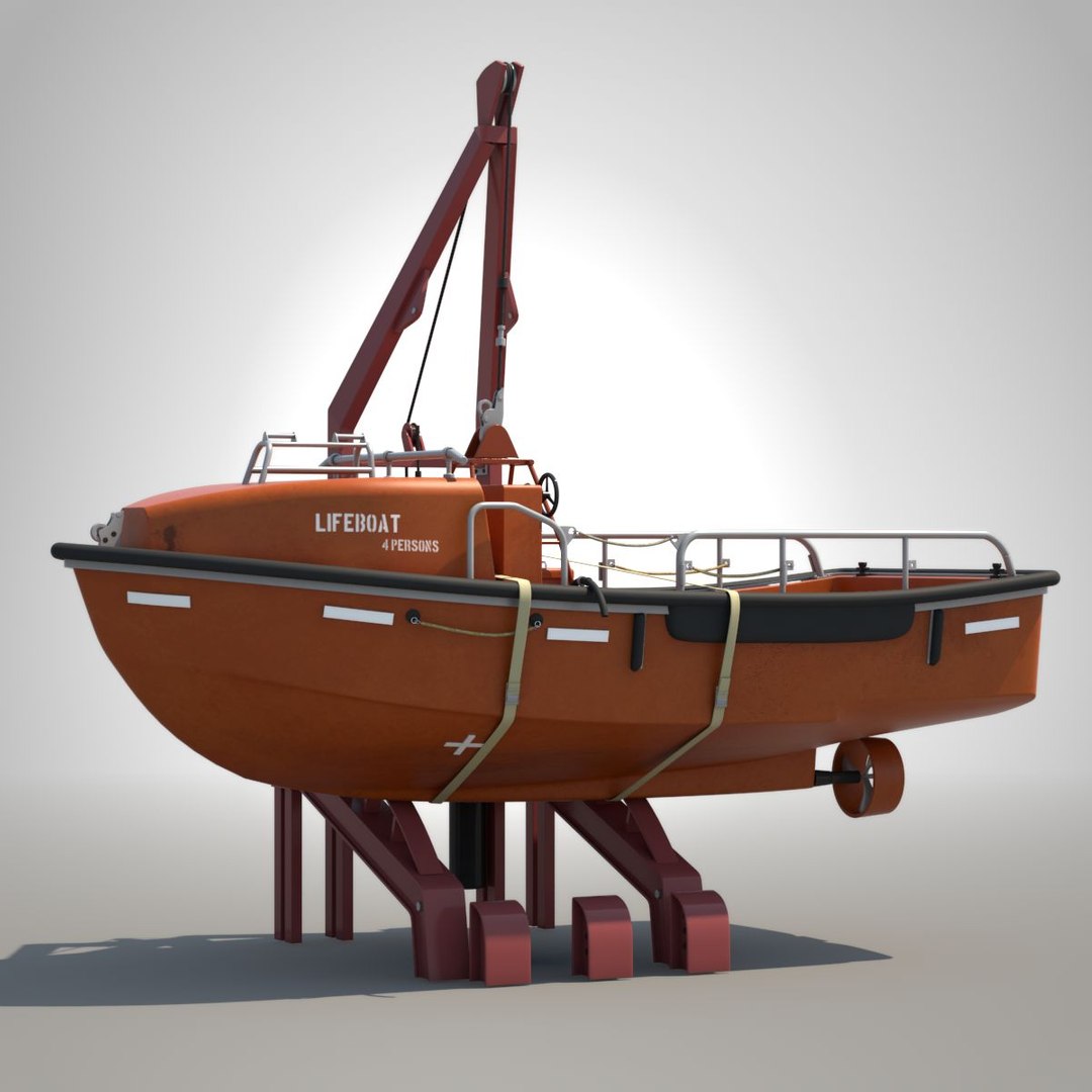 Open Lifeboat Davit Max