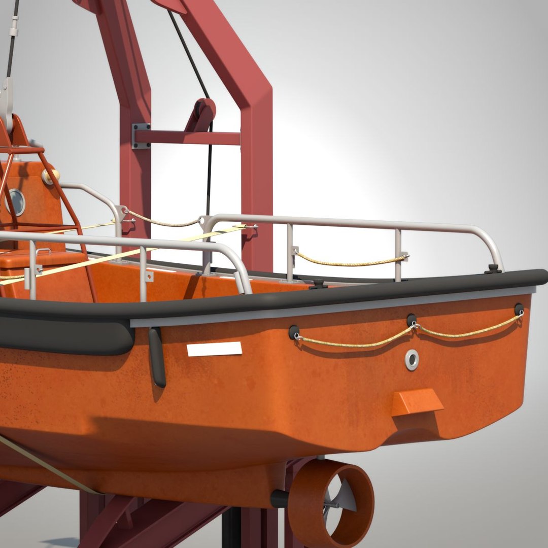Open Lifeboat Davit Max