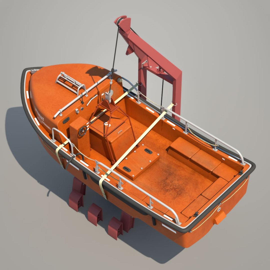 Open Lifeboat Davit Max