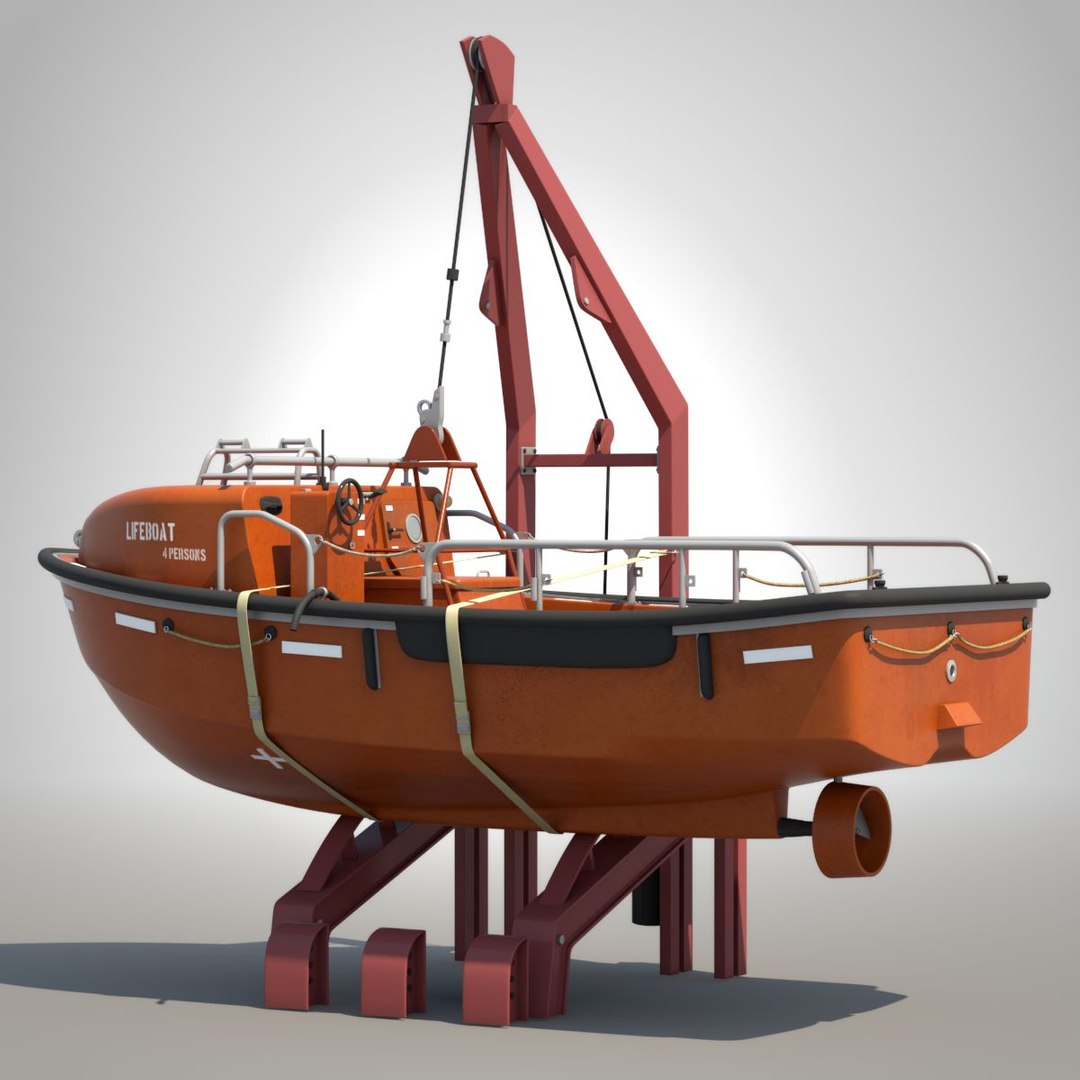 Open Lifeboat Davit Max