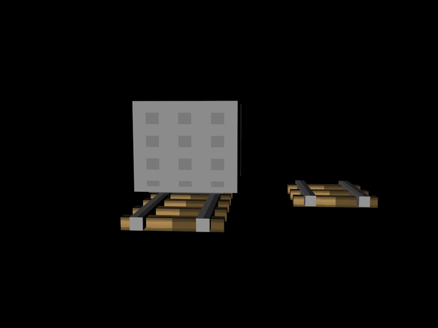 Minecart Rails C4d Free