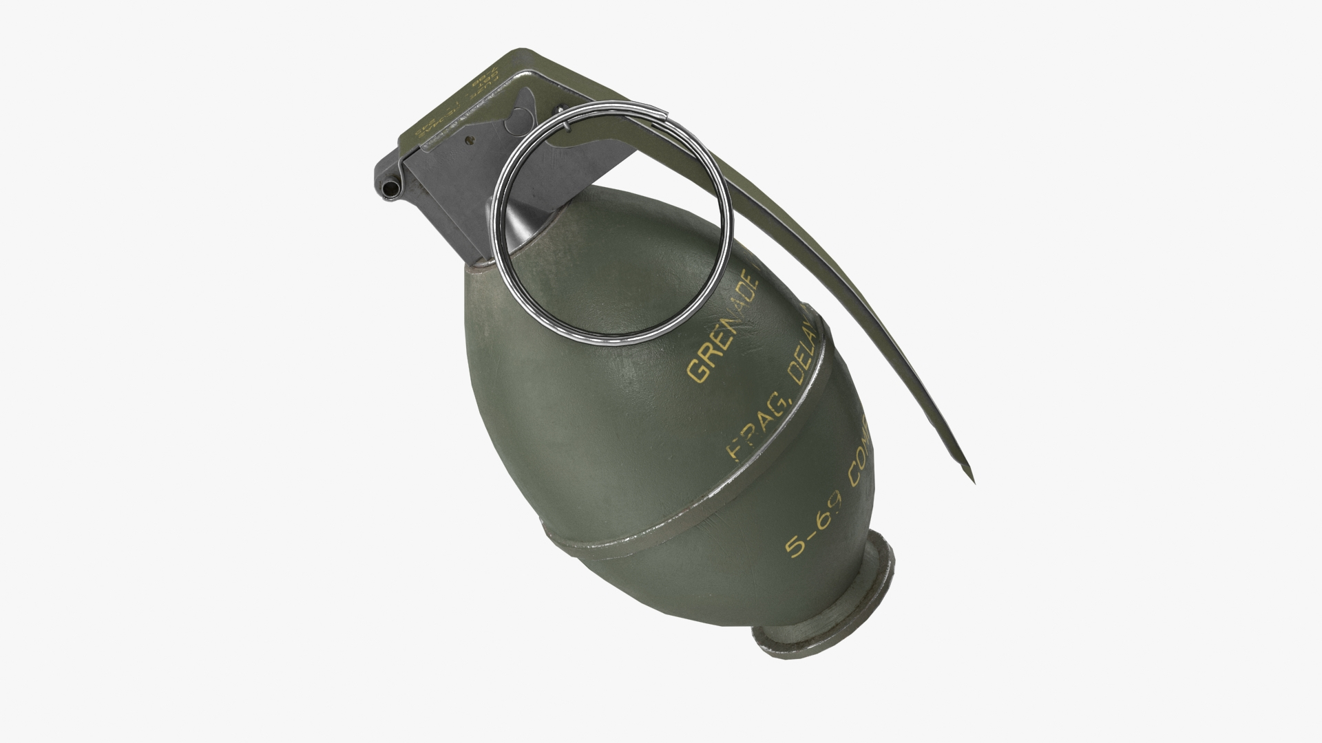 M26 Grenade Game Weapon Model - TurboSquid 2117711
