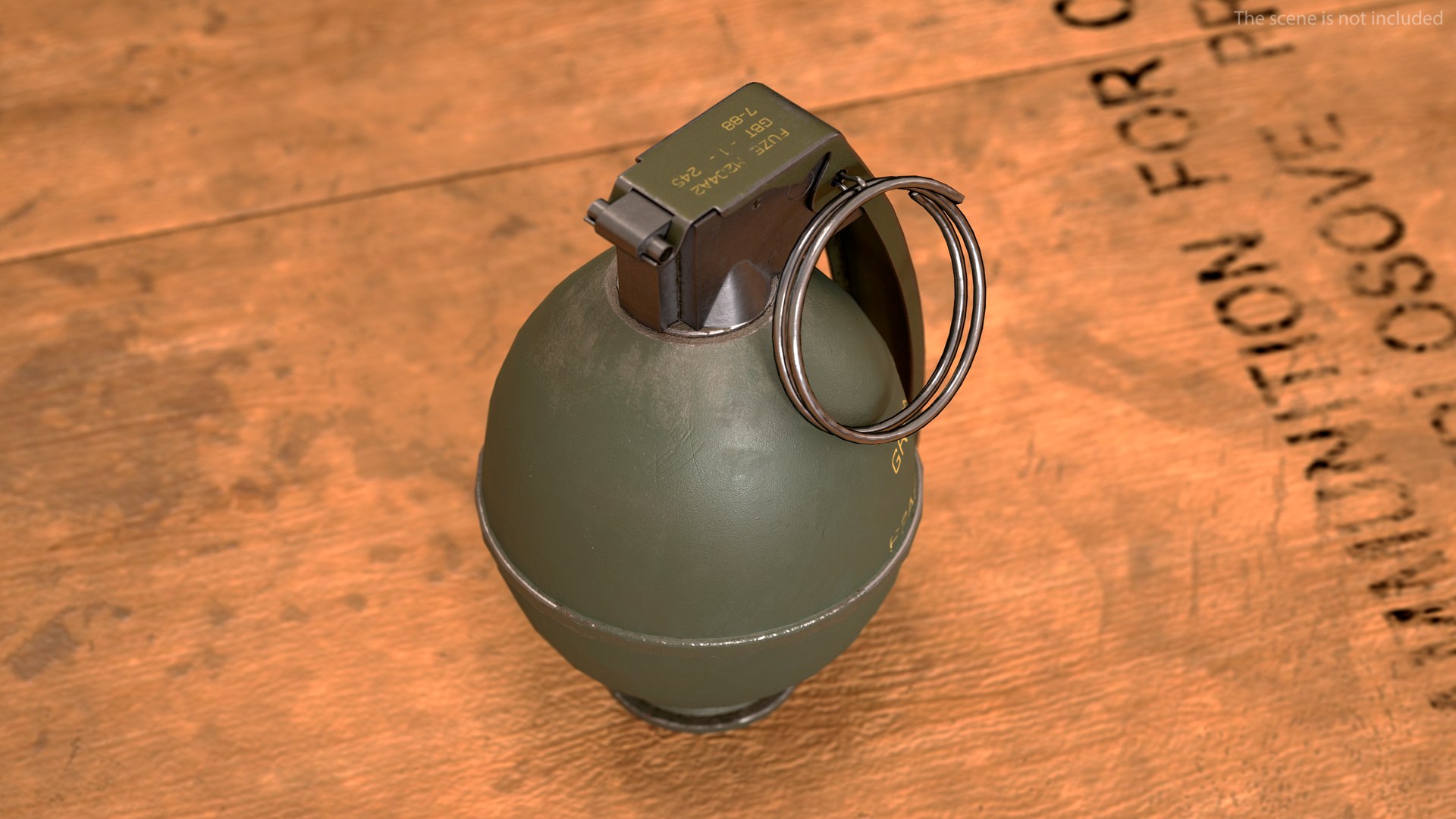 M26 Grenade Game Weapon Model - TurboSquid 2117711