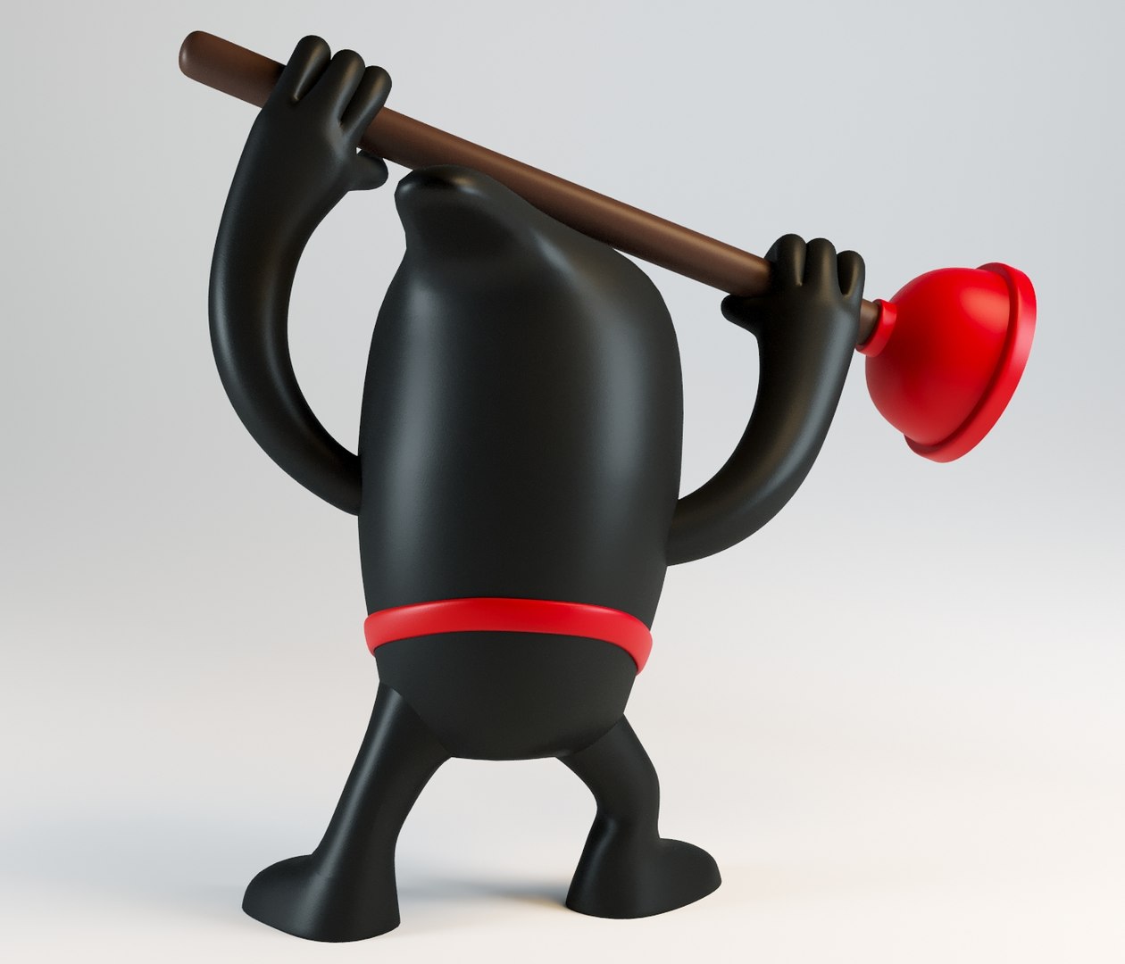 3D Paka Toilet Ninjas Toy Model - TurboSquid 1607026