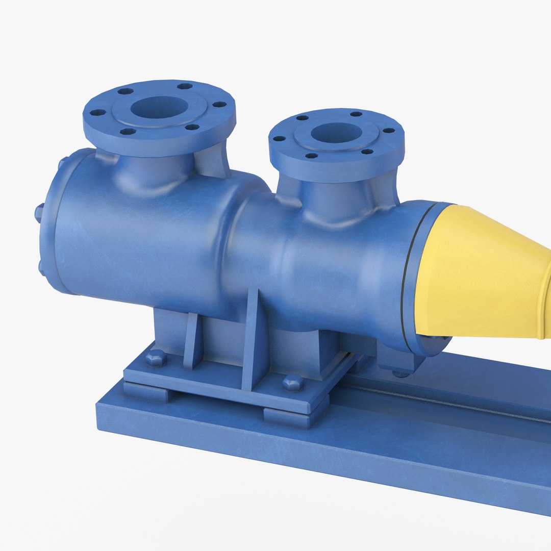 Pump Three-screw 3D - TurboSquid 1691887