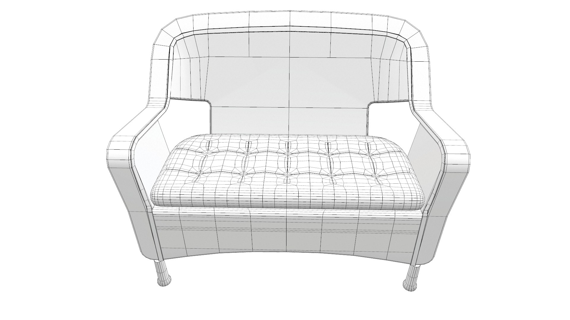 Single Sofa 3D model - TurboSquid 2133578