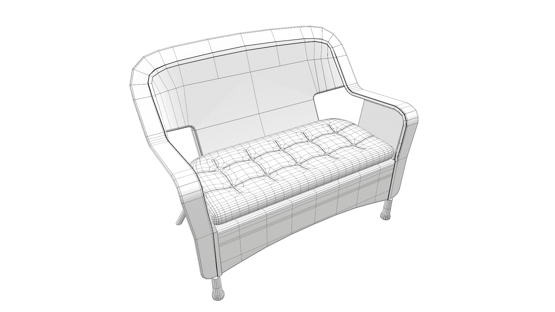 Single Sofa 3D model - TurboSquid 2133578