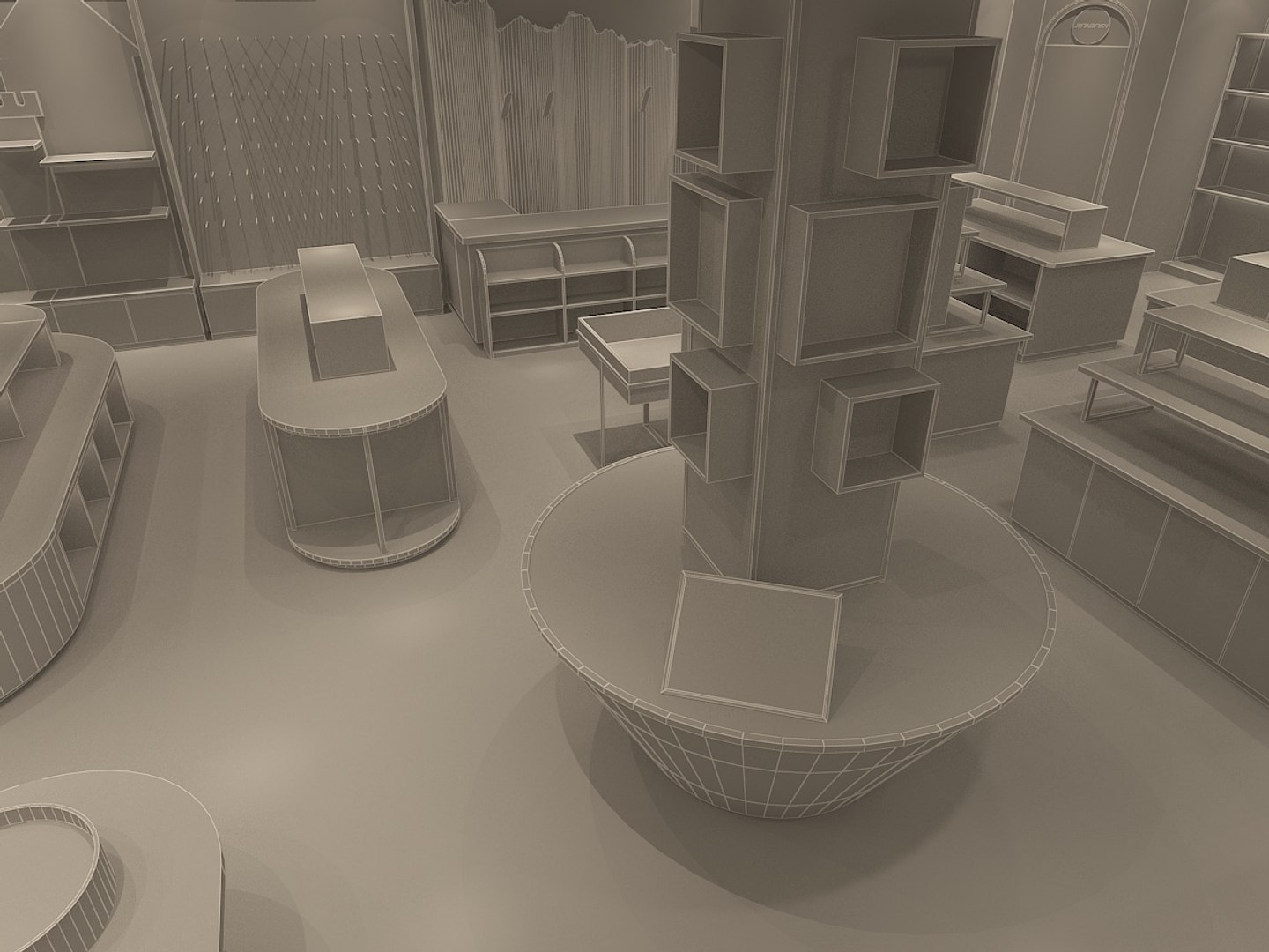 Jewelry Store 3D Model - TurboSquid 2096352