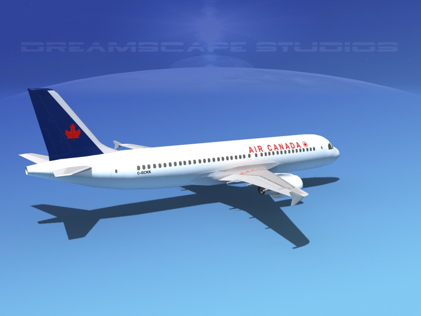 A320 Airbus 3d Max