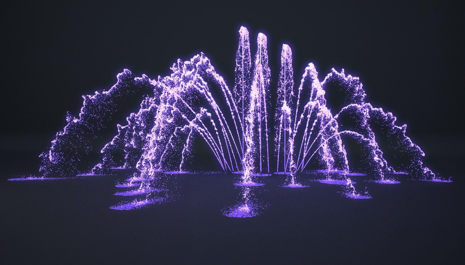 3D Animated Fountains Model - TurboSquid 2238634