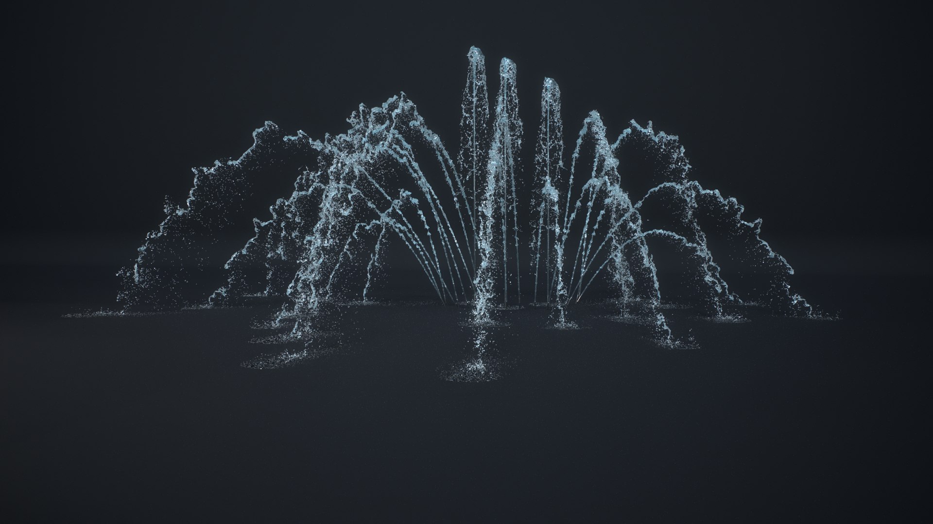 3D Animated Fountains Model - TurboSquid 2238634