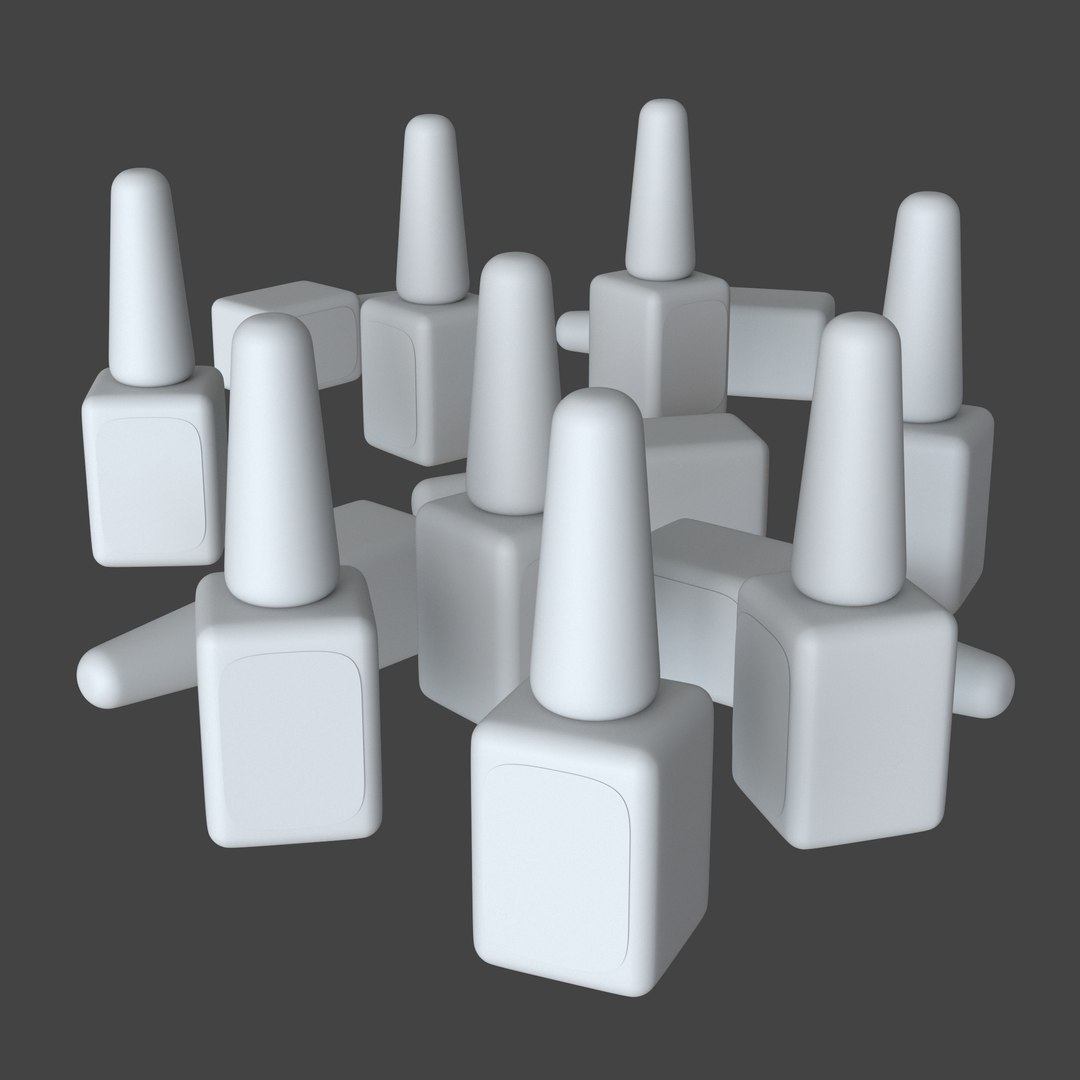Nail Polish 3D Model - TurboSquid 2000371