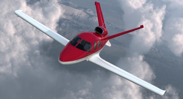 3D cirrus vision sf50 light model - TurboSquid 1215651