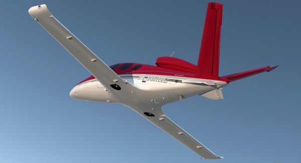 3D cirrus vision sf50 light model - TurboSquid 1215651
