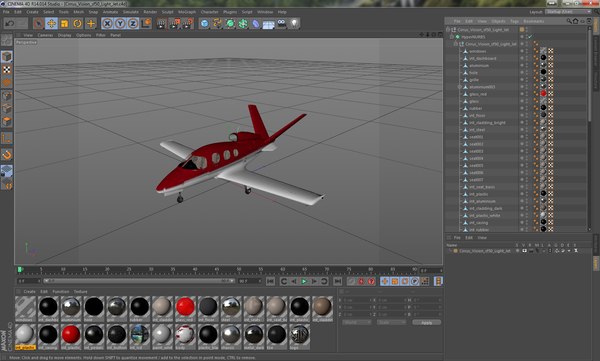 3D cirrus vision sf50 light model - TurboSquid 1215651