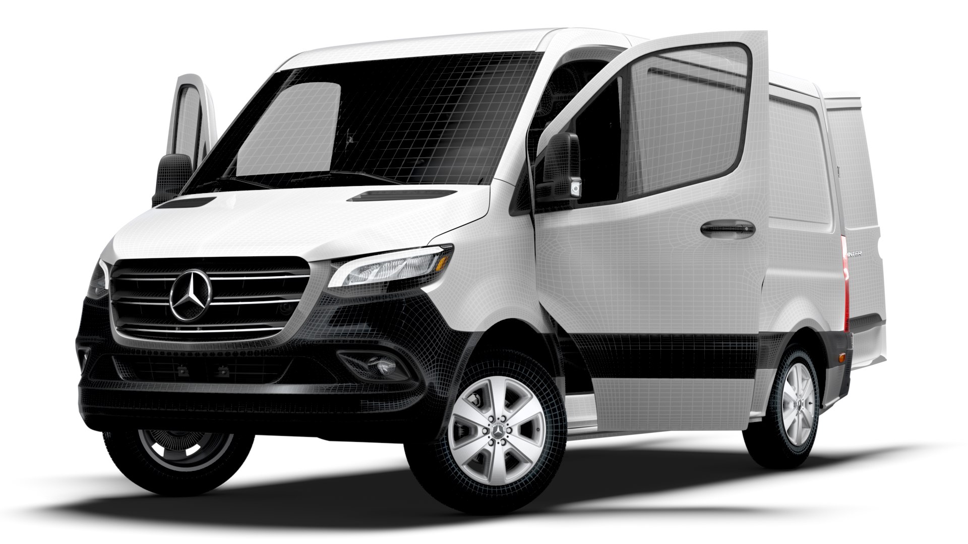 Mercedes Benz Sprinter L1H1 FWD HQ Interior 2025 3D - TurboSquid 2292908