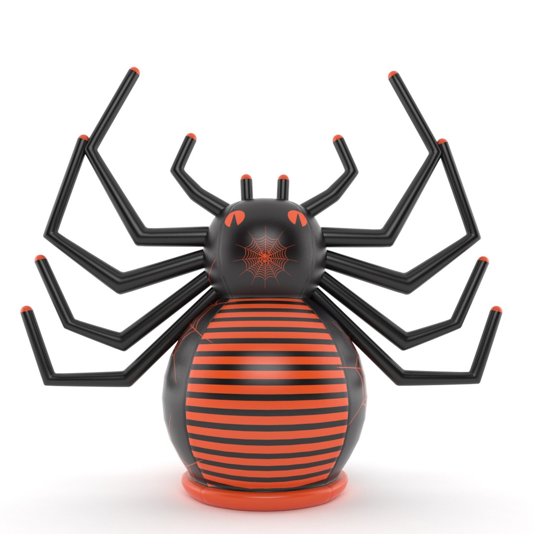 3d Inflatable Spider Model