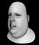 Fat Human Head 3D - TurboSquid 1276971