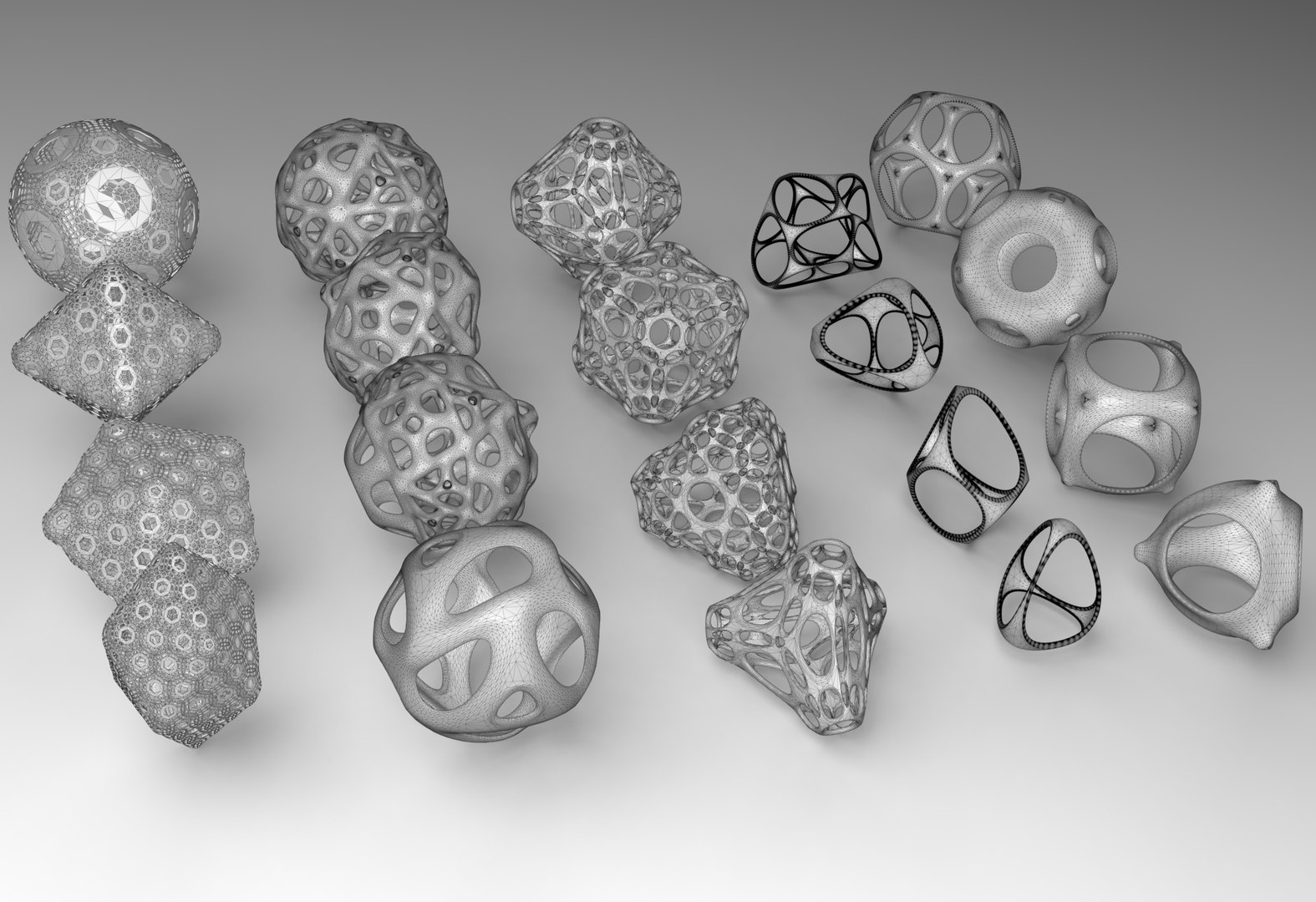 3D Model Ultimate 500 MEGA PACK 3D Shapes Collection - TurboSquid 2116487