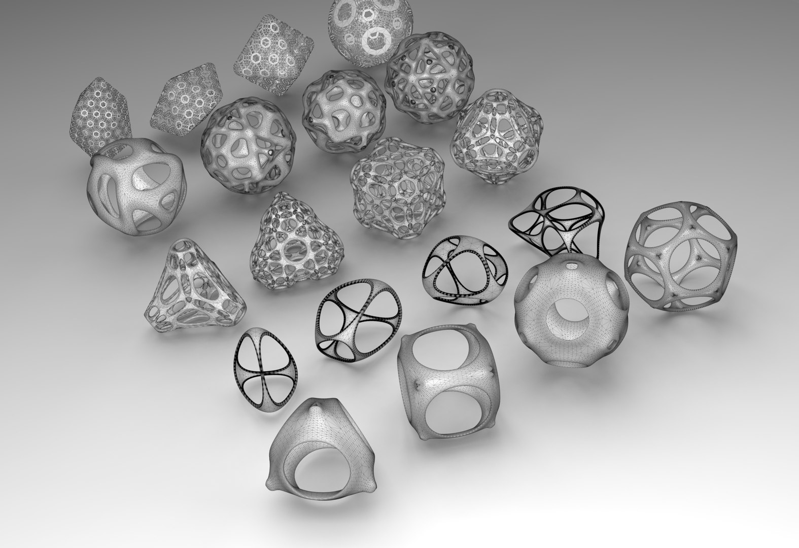 3D Model Ultimate 500 MEGA PACK 3D Shapes Collection - TurboSquid 2116487