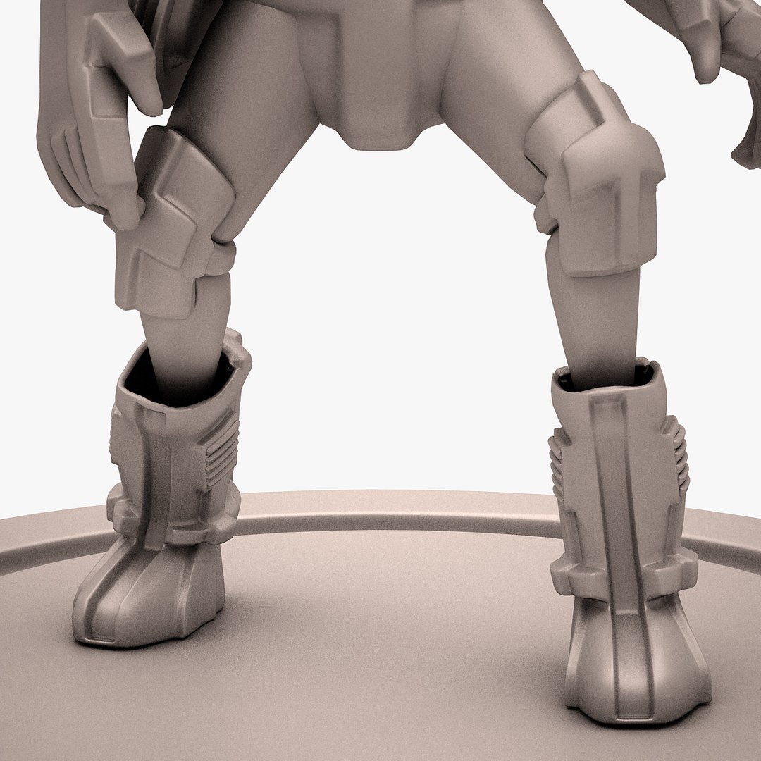 Sci-fi Print Man 3D Model - TurboSquid 1303652