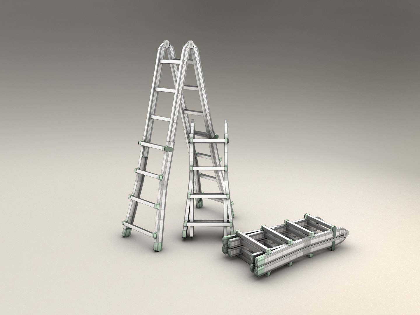 3d Highres Ladder