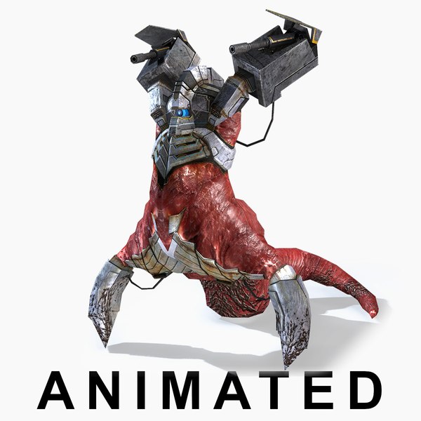 monster animations 3d max