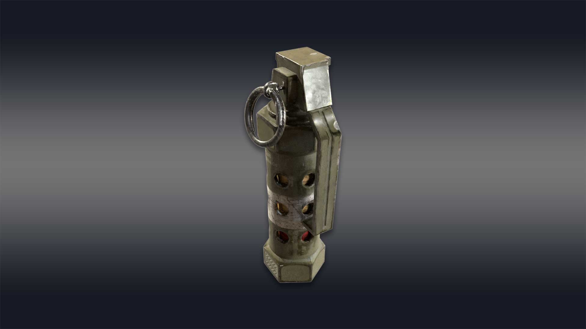 Stun Grenade Military - Flash Bang 3D Model - TurboSquid 2143216