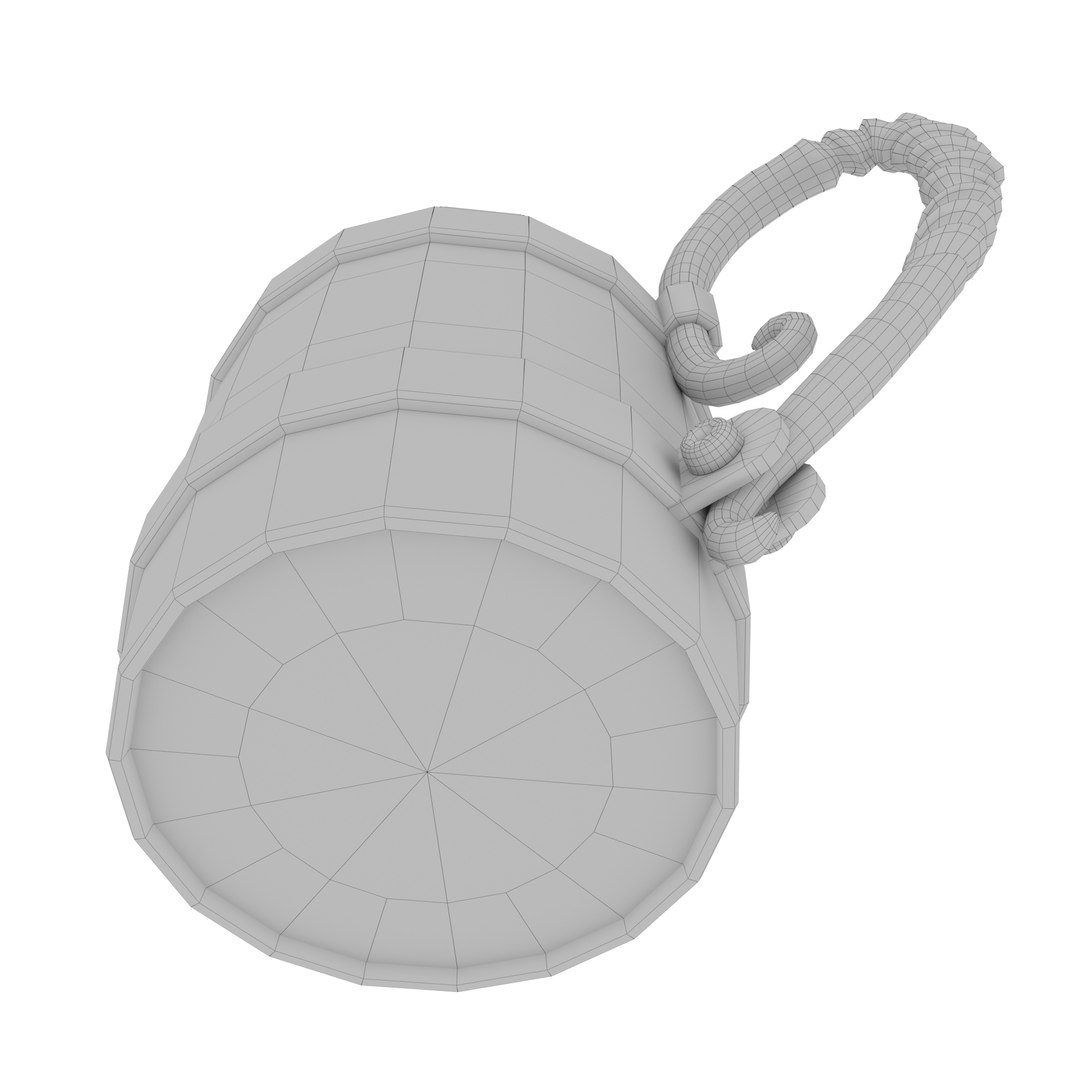 3D Wooden Beer Mug - TurboSquid 2084938