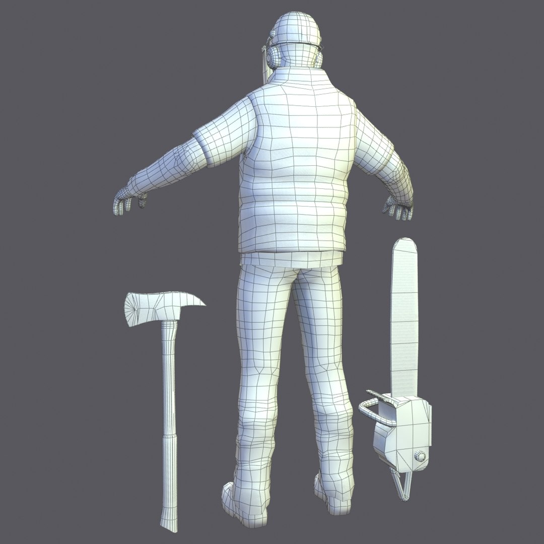 3D model lumberjack 2019 - TurboSquid 1419416