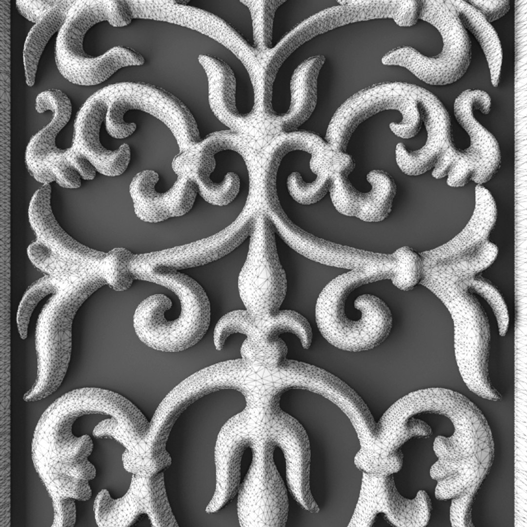 3d Model Fretwork