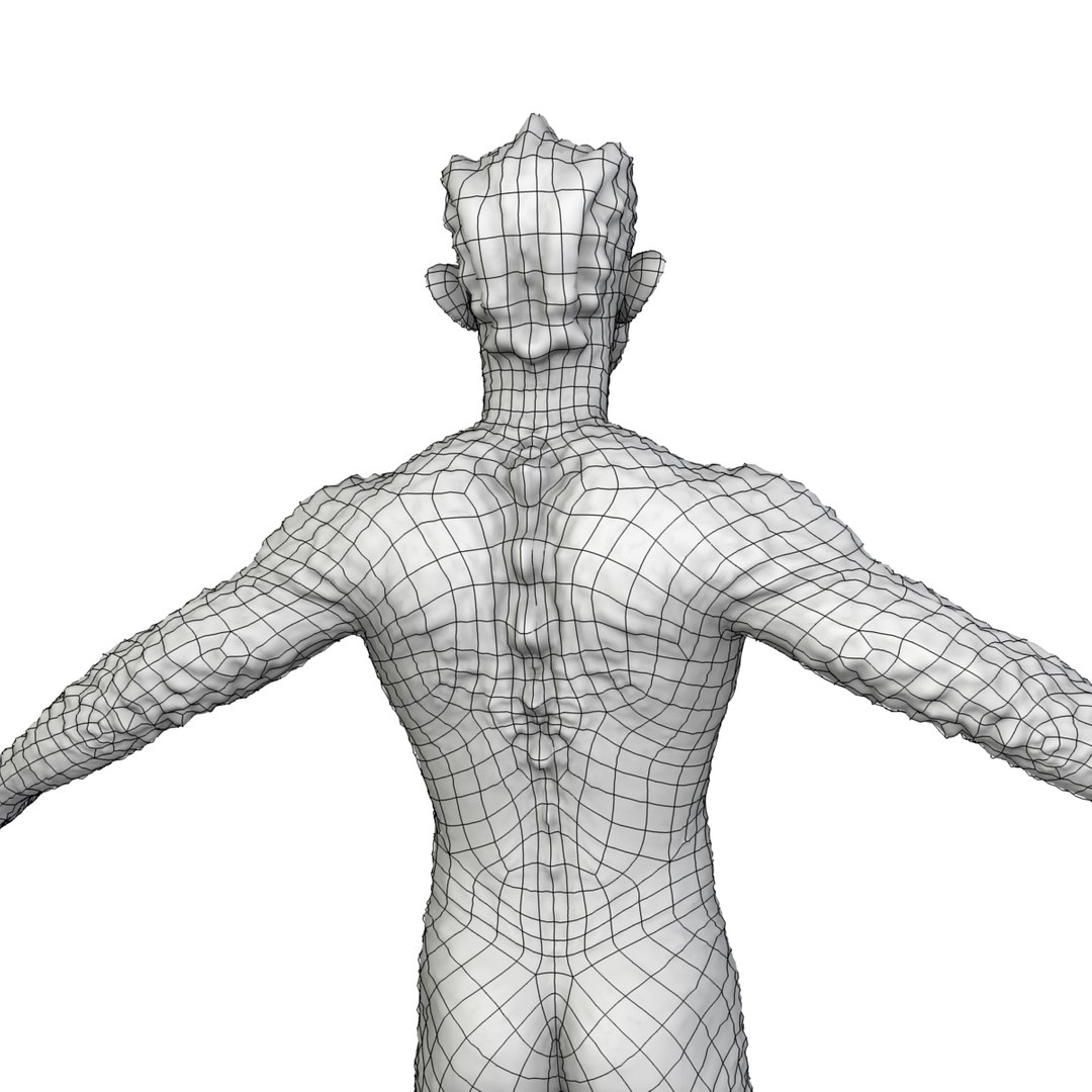 Monster Humanoid Creature 3d Model