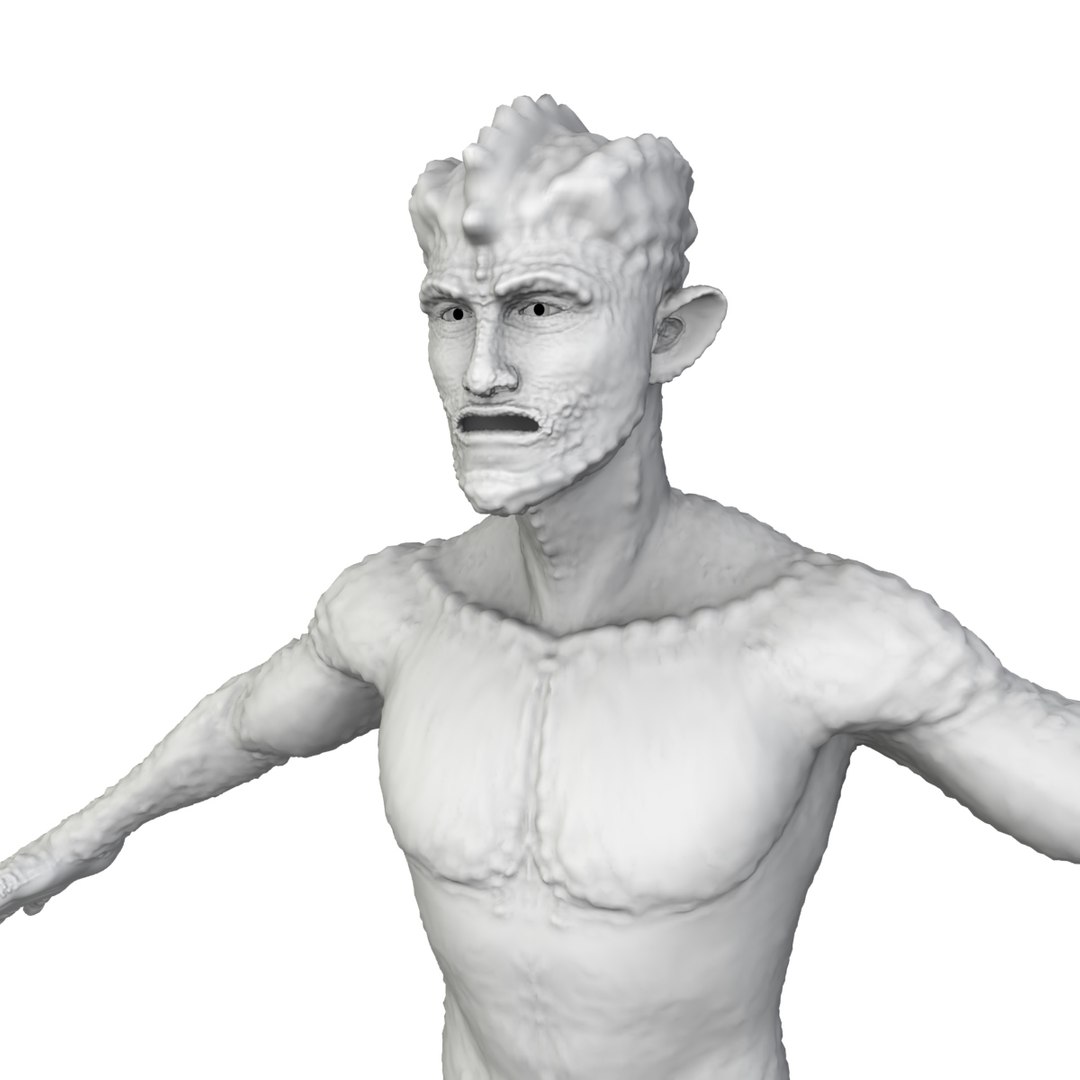 Monster Humanoid Creature 3d Model