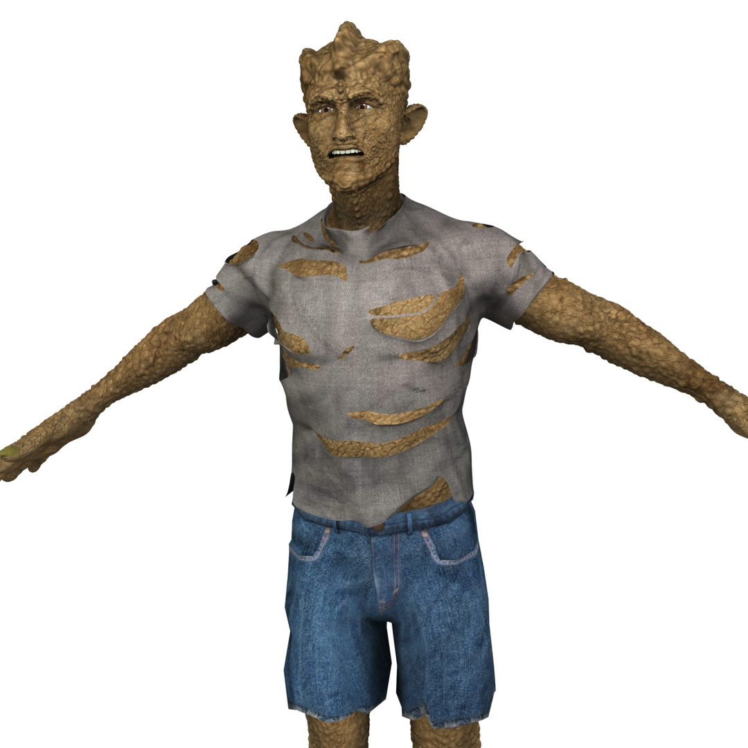 Monster Humanoid Creature 3d Model