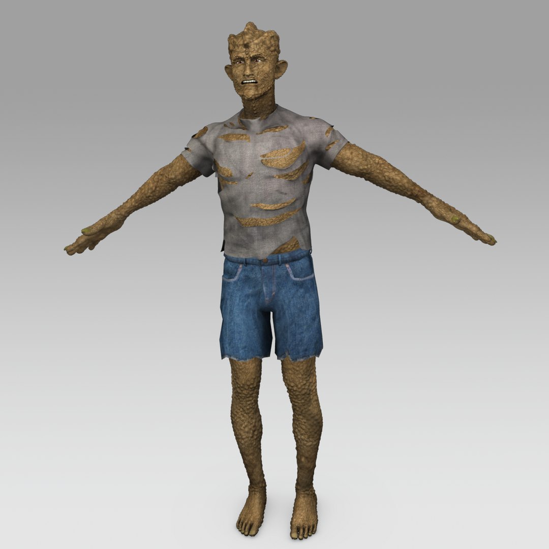 Monster Humanoid Creature 3d Model