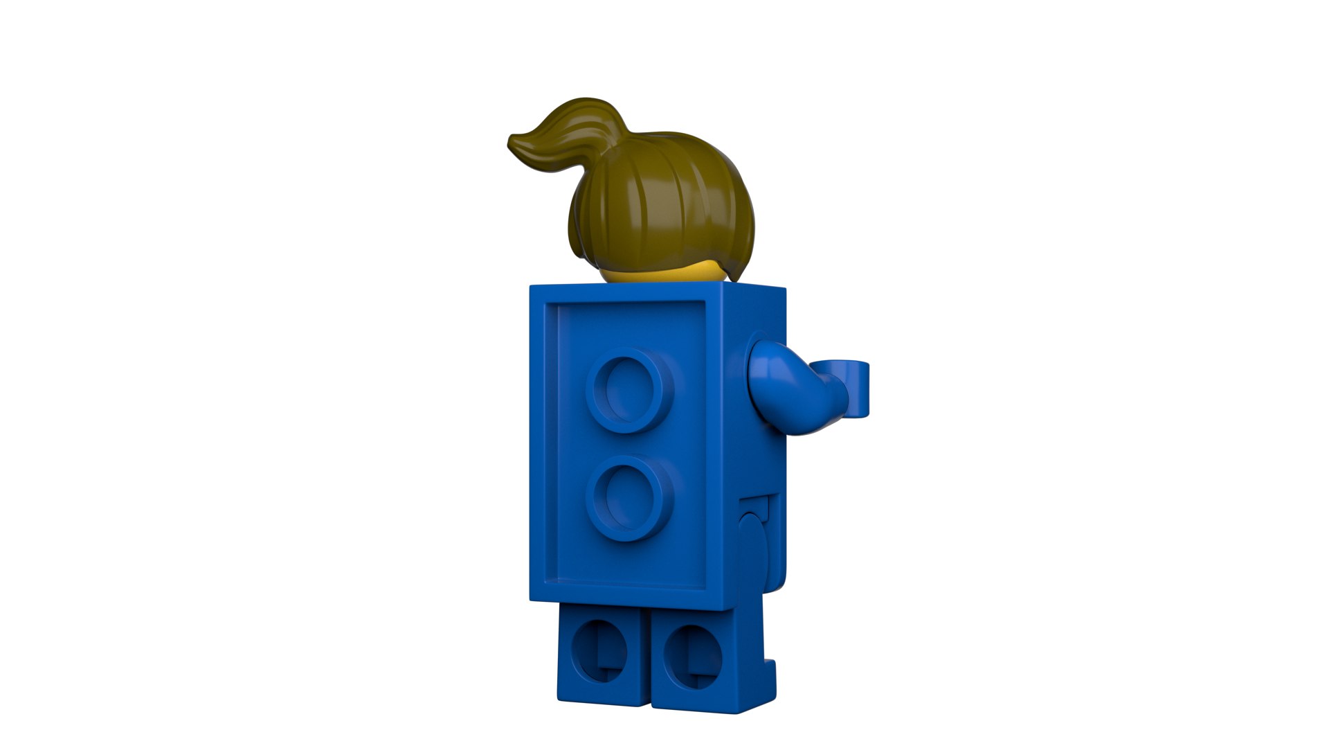 Lego Brick Suit Girl 3d Model 3D Model - TurboSquid 1733111