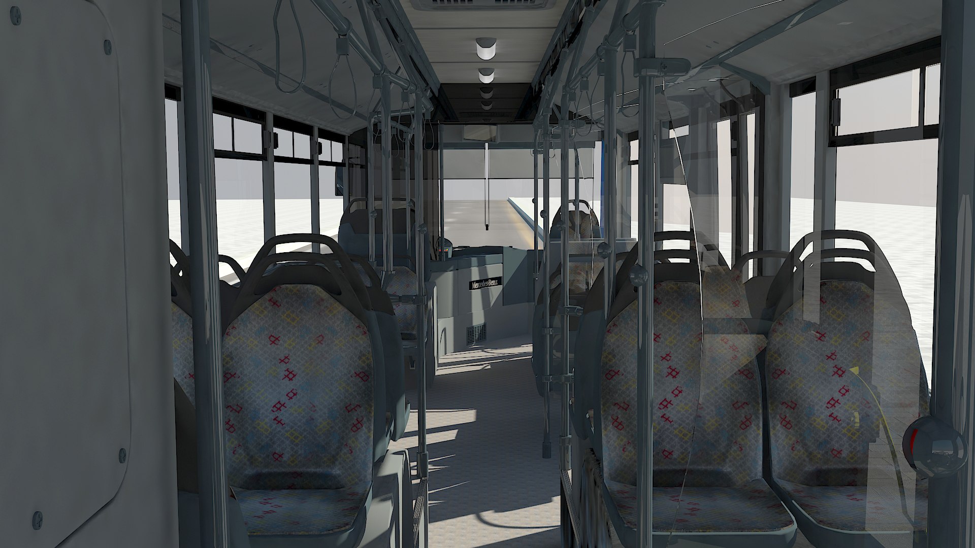 3d Mercedes Conecto Model
