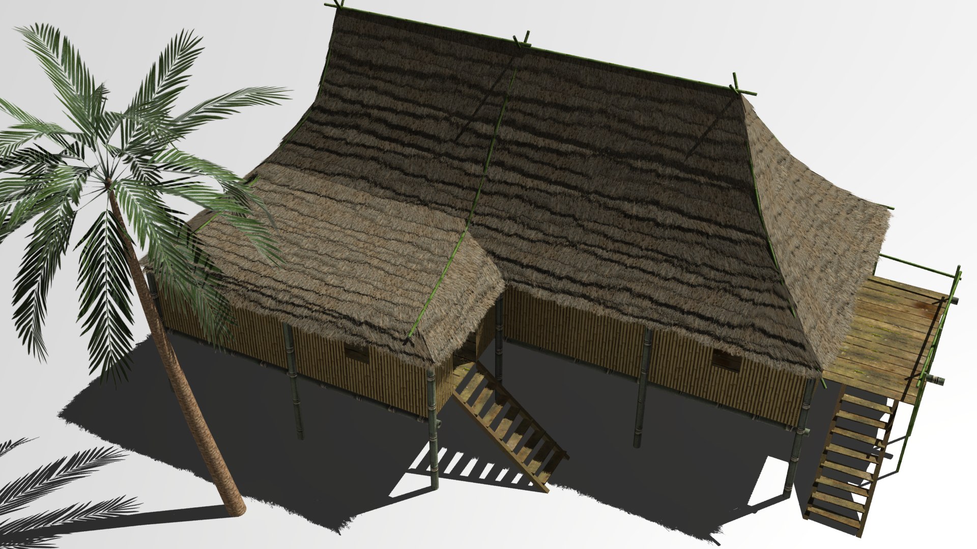 Vietnam Hut 3D Model - TurboSquid 1857356