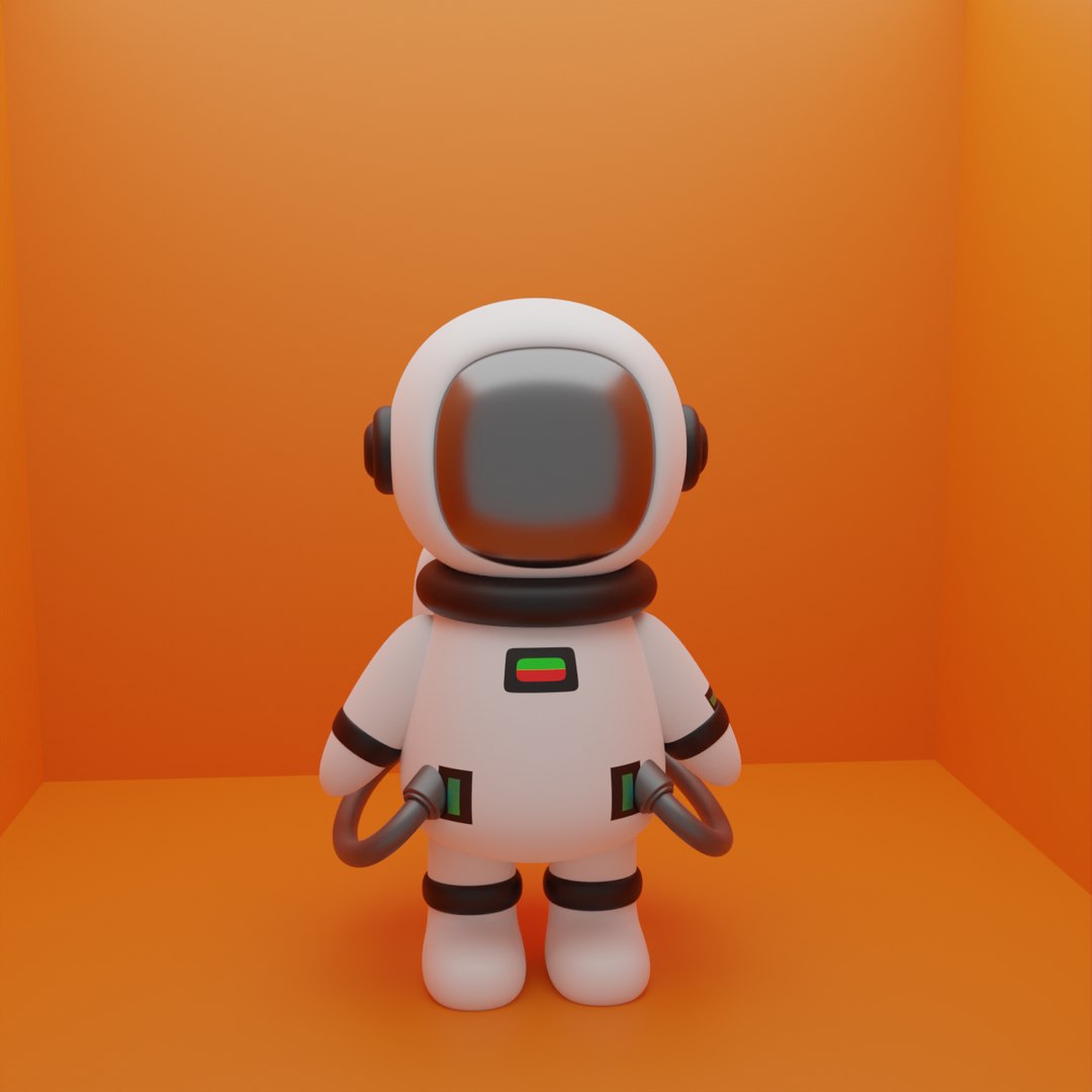 Mini Astronaut Model - TurboSquid 1872059