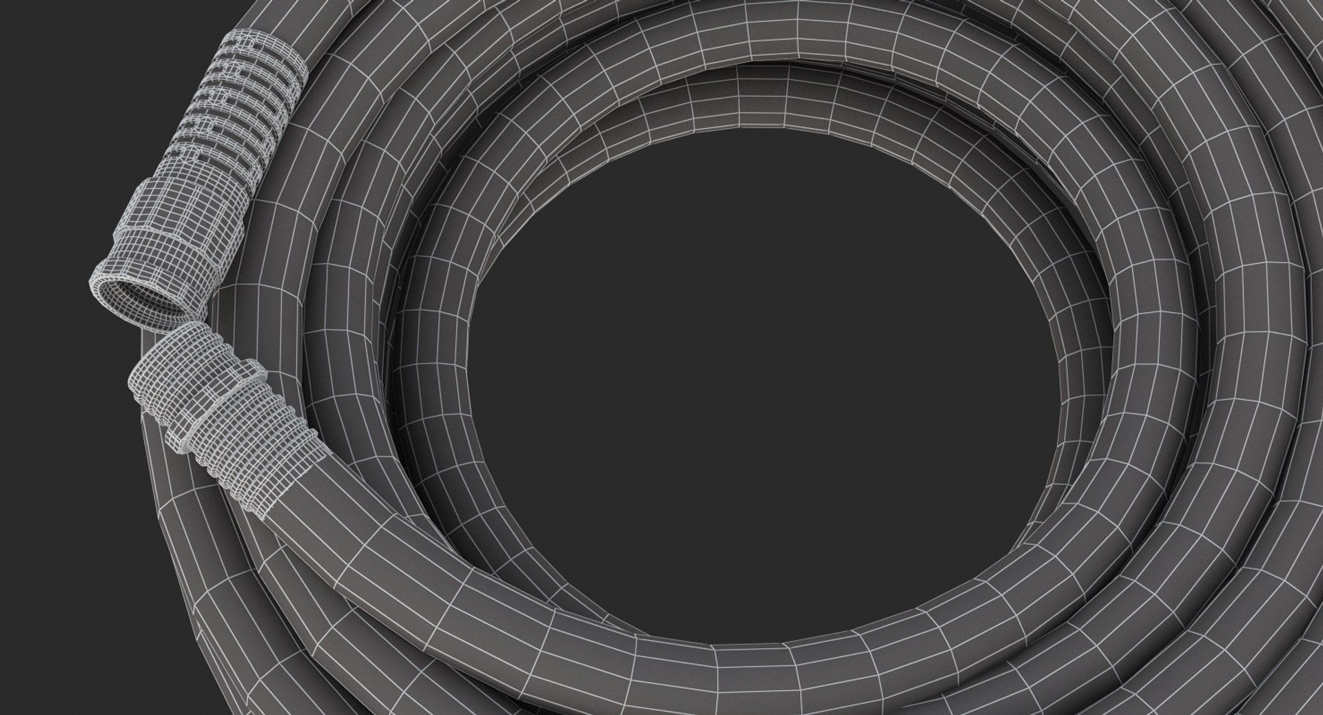 3D Hose Garden Water Model - TurboSquid 1350025