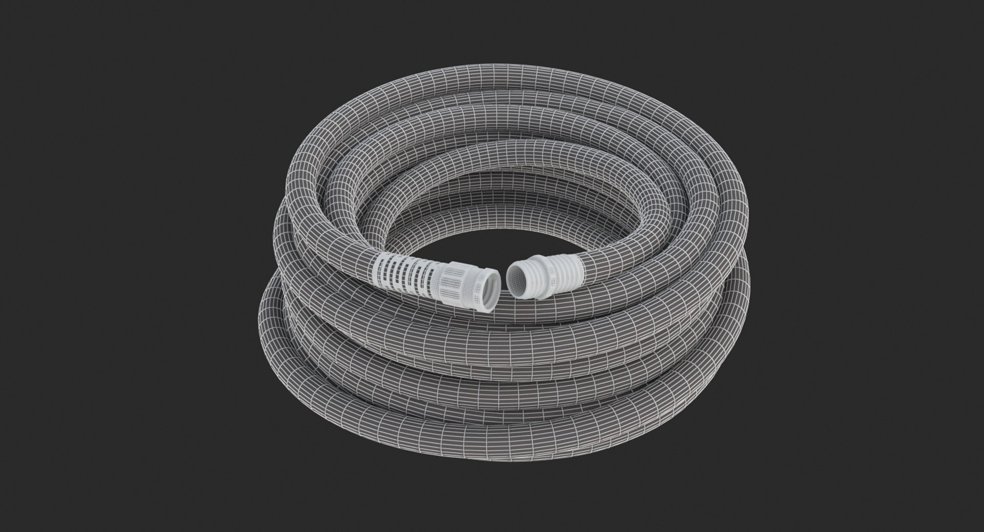 3D Hose Garden Water Model - TurboSquid 1350025