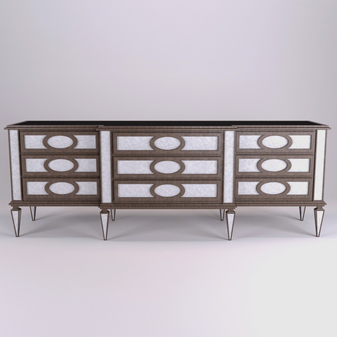 montmartre 85-0011 cabinets 3d model