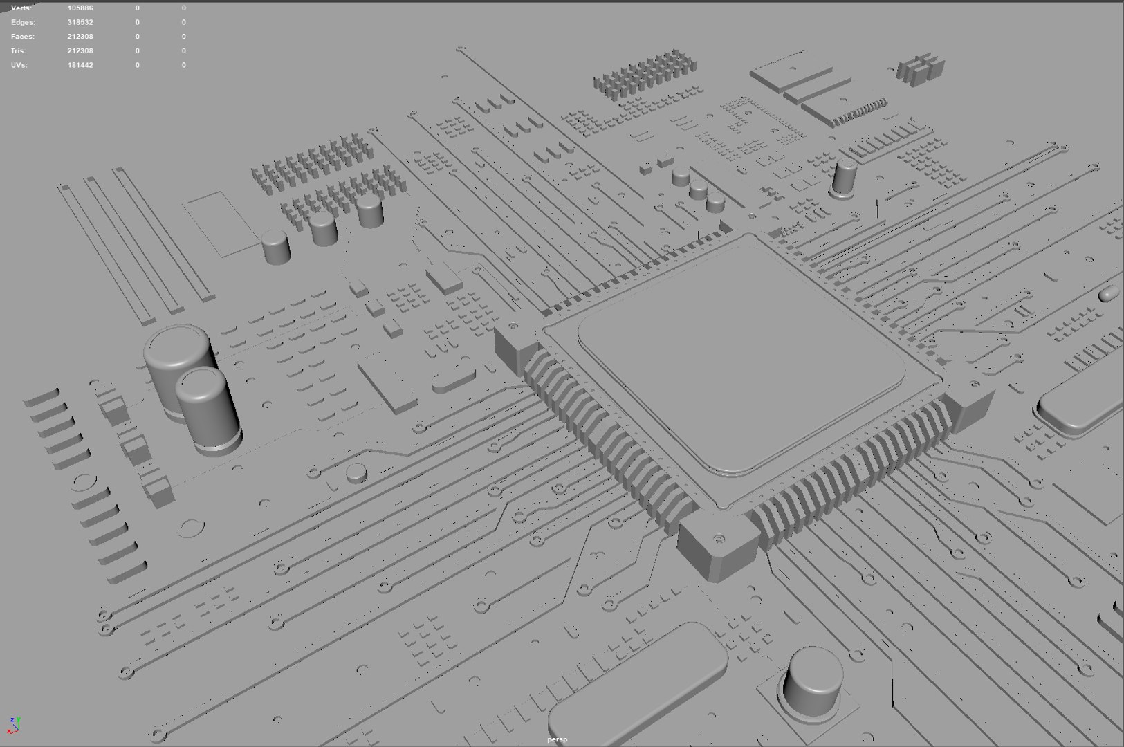 3D Microprocessor Model - TurboSquid 2290912