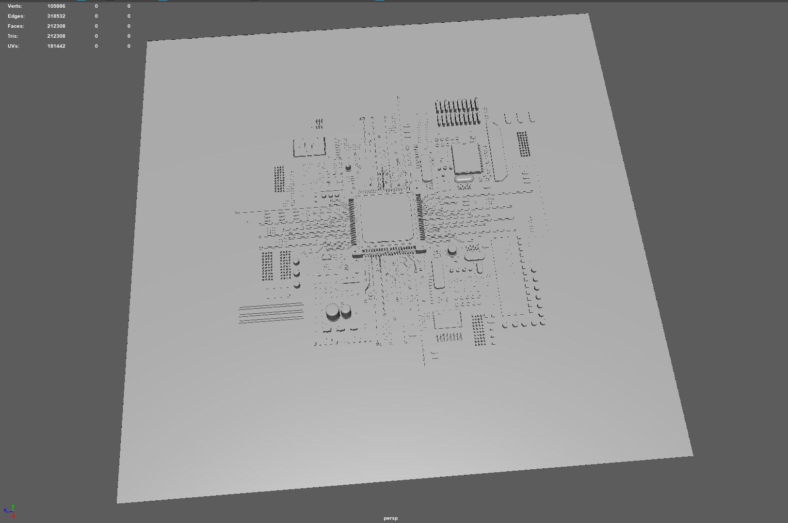 3D Microprocessor Model - TurboSquid 2290912